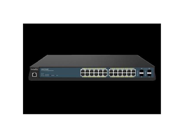 Neutron EWS 24-Port Managed Gigabit PoE+ Switch with 4 SFP ports ...