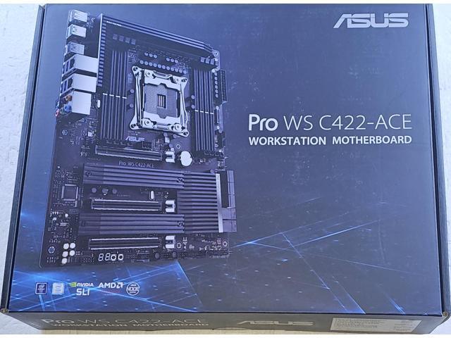 ASUS Pro WS C422-ACE Intel ATX LGA 2066 Workstation motherboard with ...