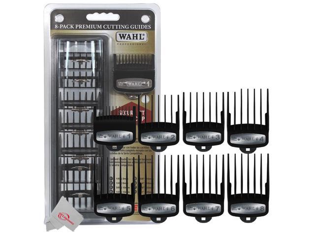 wahl professional premium black cutting guides #3171500 1/8" to 1" fits ...