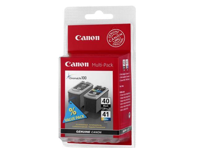 3x Canon Pixma ChromaLife 100 FINE Cartridges PG-40 Black and CL-41 ...