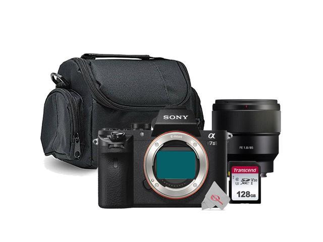 Sony Alpha a7 II Mirrorless Digital Camera with Sony FE 85mm f/1.8 Lens ...