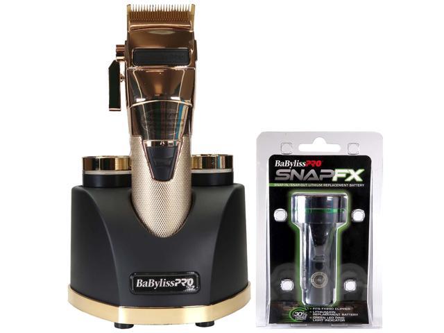 BaByliss PRO Limited Edition Snap FX Cordless Clipper with Snap In/Out ...