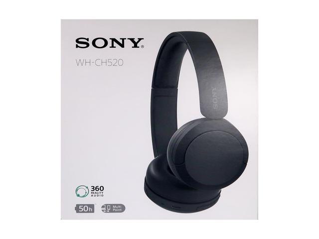 Sony WHCH520B Wireless Headphones with Microphone - Black - Newegg.com