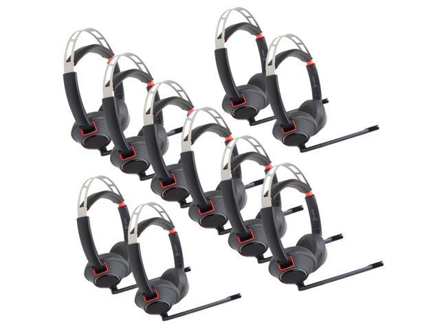 Poly Blackwire 5220 Stereo Wired Headset, Dual Ear Computer Headset ...
