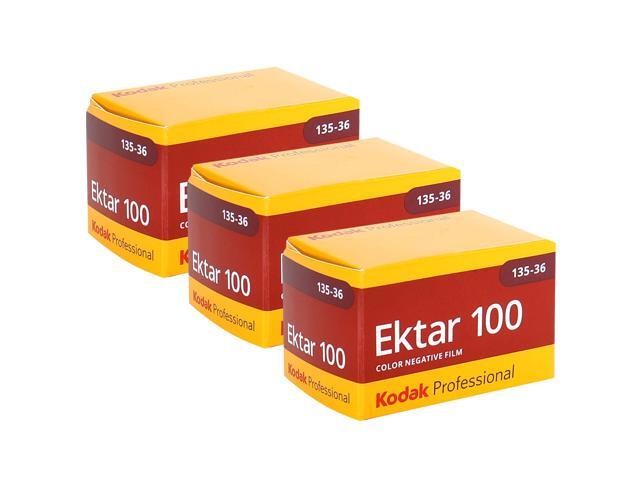Kodak Ektar 100 Color Negative Film (35mm Roll Film, 36 Exposures) - 3 ...