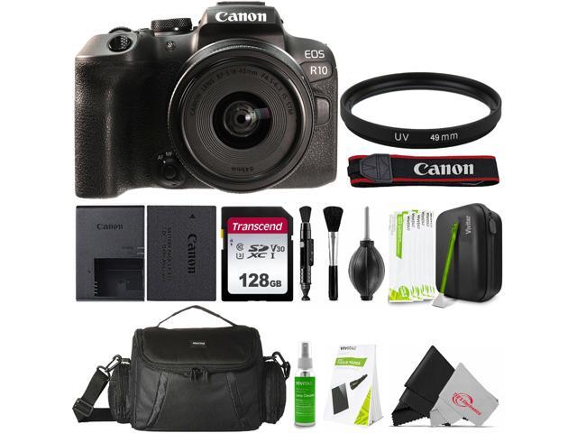 Canon EOS R10 Mirrorless Digital Camera with 18-45mm Lens Premium ...