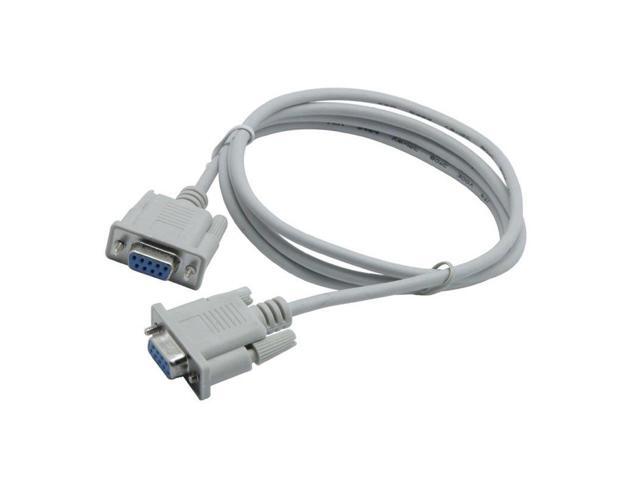 DB9F to DB9F 9 Pin Female to Female DB9 Connector Serial Null Modem ...