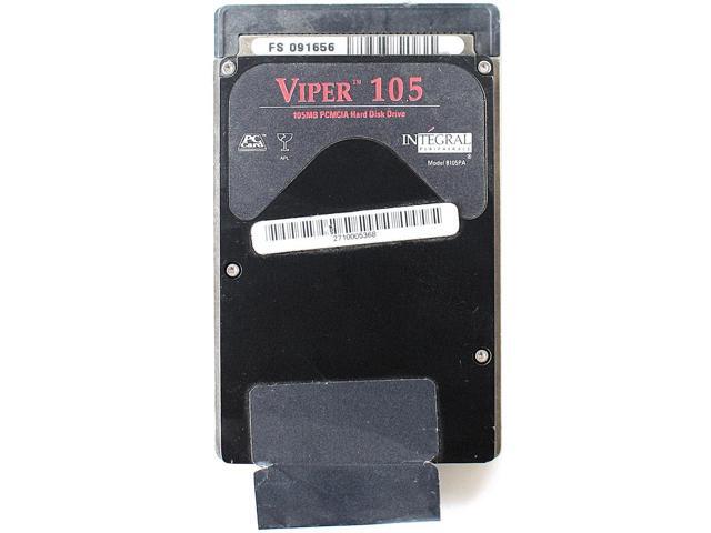 Refurbished: INTEGRAL Model 8105PA, VIPER 105, PCMCIA Hard Disk Drive ...