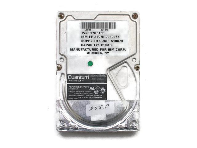 Refurbished: HDD, IBM FRU P/N: 92F0256, A10879, 127MB, (57) - Newegg.com