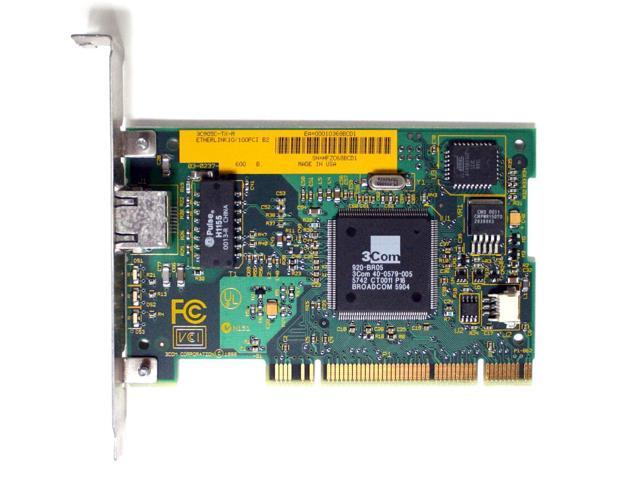 Refurbished: 3COM 3C905C-TX-M ETHERLINK 10/100 PCI B2 NIC, 03-0237-600 ...