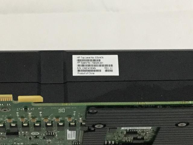HP 739326-001 Nvidia K10 Rev B Dual Graphics Accelerator Board - 8Gb ...