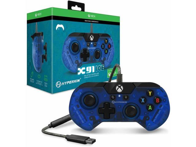 Hyperkin X91 Ice Wired Controller for Xbox One/ Windows 10 PC (Pacific ...