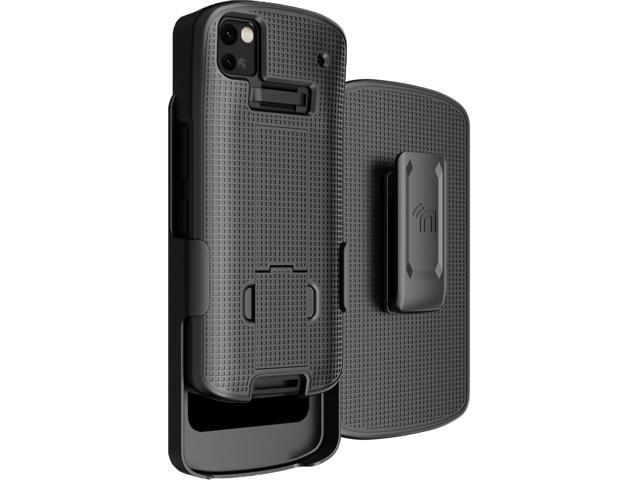 Black Hard Case Cover Stand Belt Clip Holster for Zebra TC53 TC58 ...