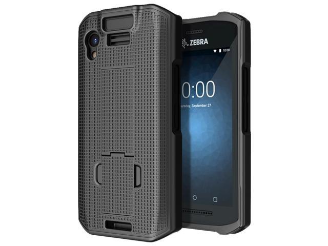 Black Kickstand Case + Hand Strap for Zebra TC21 TC26 Mobile Computer ...