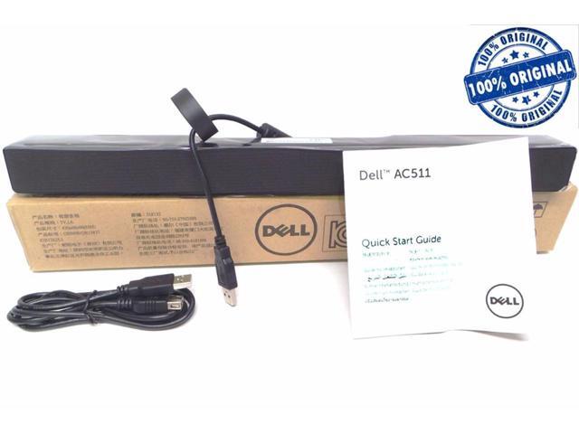 NEW Dell AC511 USB Powered Stereo Speaker Soundbar for UltraSharp ...
