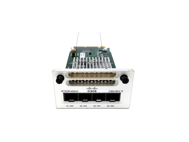 Cisco C3850-NM-4-1G= 4 x Gigabit Ethernet network module - Newegg.com