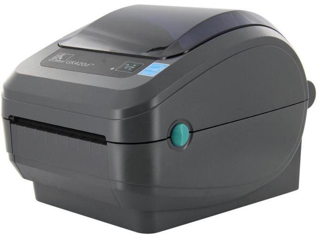 Ze bra GK420d Direct Thermal Printer - Monochrome - Desktop - Label ...