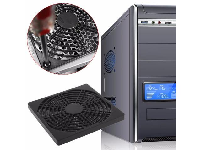 Dustproof 120mm Case Fan Dust Filter Guard Grill Protector Cover PC ...