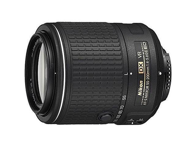 Refurbished: Nikon 55-200mm f/4-5.6G VR II DX AF-S ED Zoom-Nikkor Lens ...