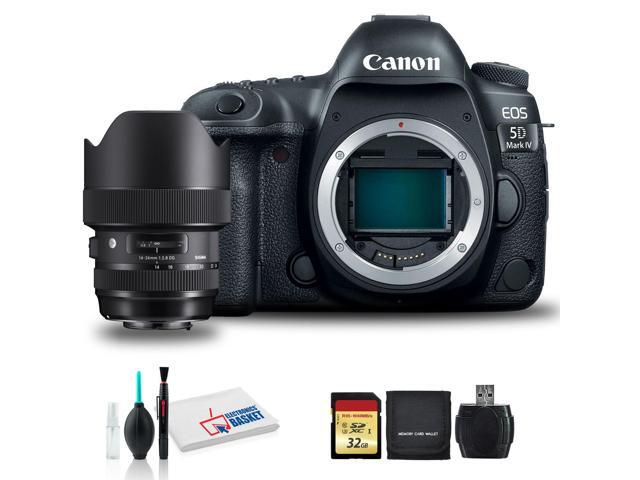 Canon EOS 5D Mark IV DSLR Camera with Sigma 14-24mm f/2.8 DG HSM Art ...