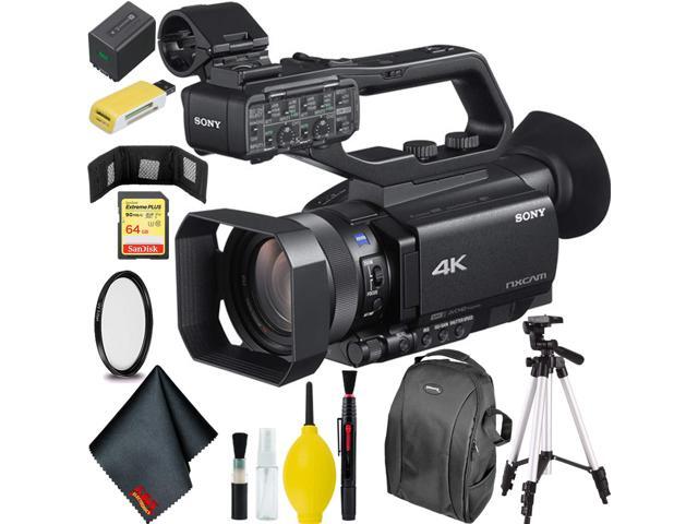 Sony HXR-NX80 4K NXCAM with HDR & Fast Hybrid AF Bundle w/Tripod ...