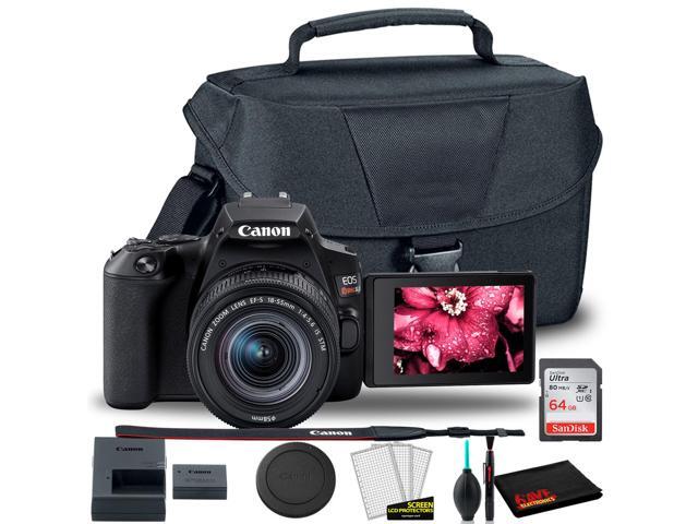Canon EOS R7 Mirrorless Camera + 64GB TOUGH SD Card + Bag Base Bundle ...