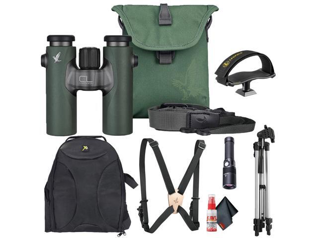 Swarovski 8x32 NL Pure Binoculars (Swarovski Green) with Advanced ...