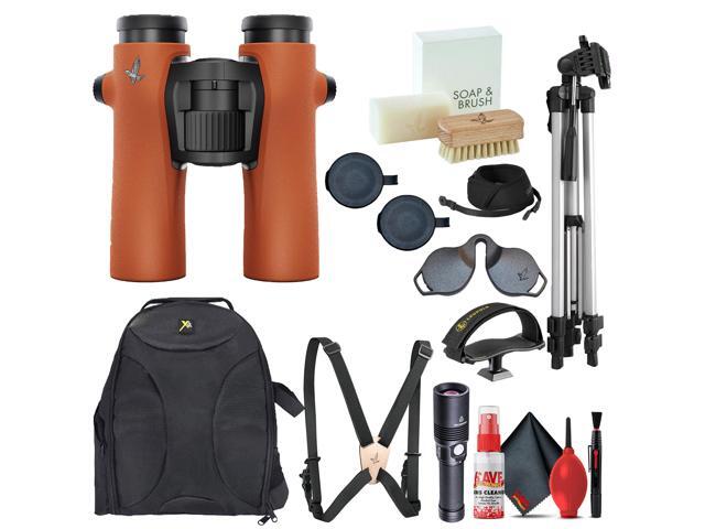 Swarovski 8x32 NL Pure Binoculars (Burnt Orange) with Pro Accessory Kit ...