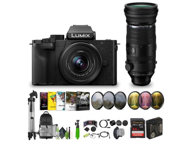 Panasonic Lumix G100D 4K Mirrorless Camera with 12-32mm Lens Vlogger ...