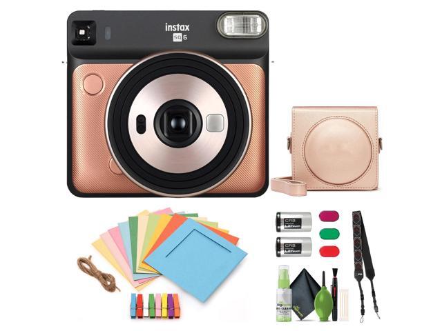 Fujifilm Instax Square SQ6 - Instant Film Camera - Blush Gold - Bundle ...