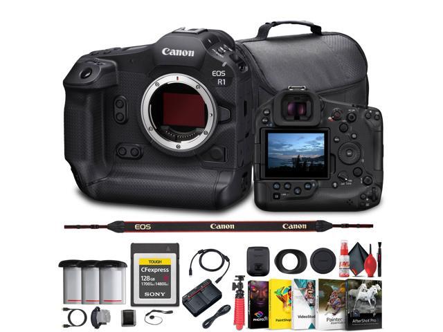 Canon EOS R1 Mirrorless Camera - 24MP, Full-Frame Stacked BSI CMOS Sensor Bundle - Newegg.com
