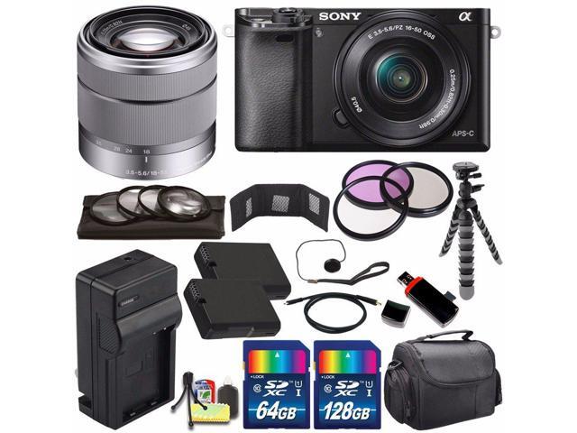 Refurbished: Sony Alpha a6000 Mirrorless Digital Camera with 16-50mm ...