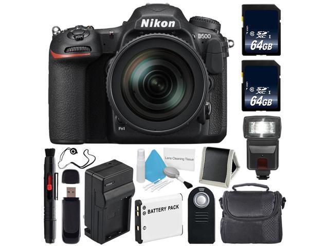 Nikon D500 DSLR Camera with 16-80mm Lens (International Model ...