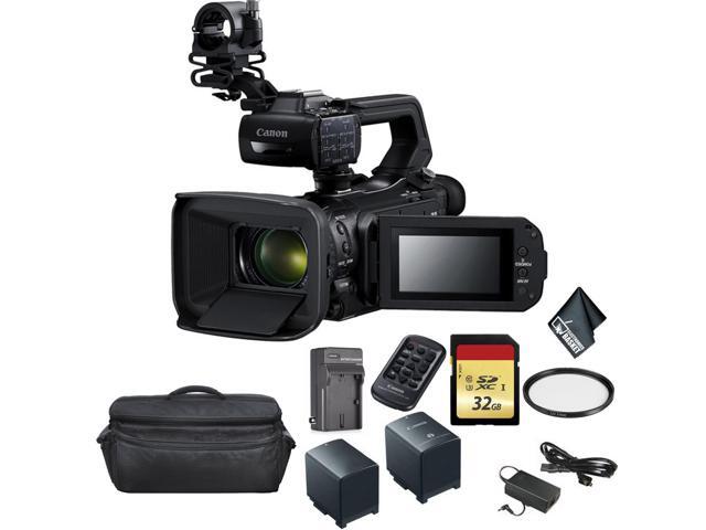 Canon XA50 Professional UHD 4K Camcorder Bundle with Spare Battery ...