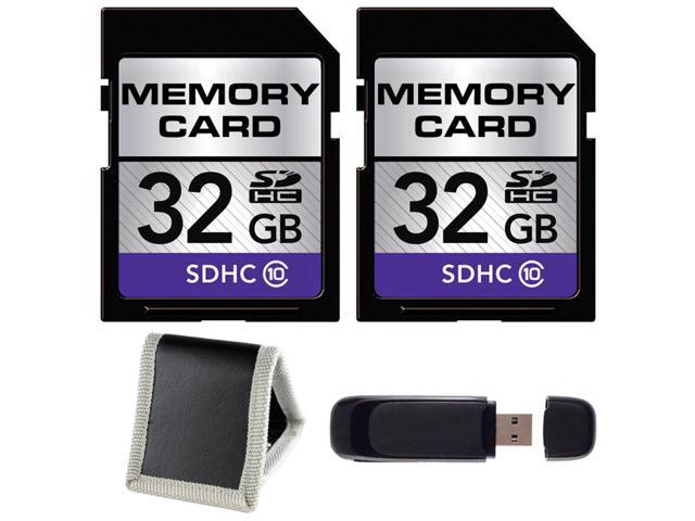 32GB SDHC Class 10 Memory Card + SD Card USB Reader + Memory Card ...