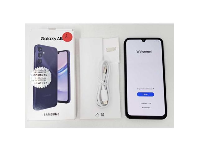 Used - Like New: Samsung Galaxy A15 4G 128GB SM-A155M/DSN Factory ...