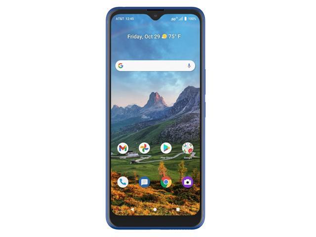 AT&T Radiant Max 5G 64GB EA211001 4GB RAM 6.8 in LTE Prepaid Phone ...