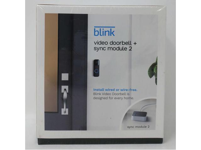Blink Video Doorbell + Sync Module 2 | Two-way audio, HD video, motion ...