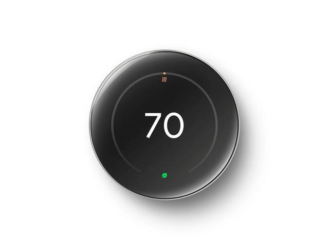 Google Nest Learning Thermostat GA05551-US (4th Gen) with Temperature ...