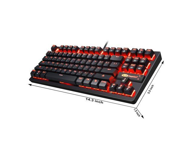 MK1 PC Mechanical Gaming Keyboards - Red LED Backlit Mechanical ...