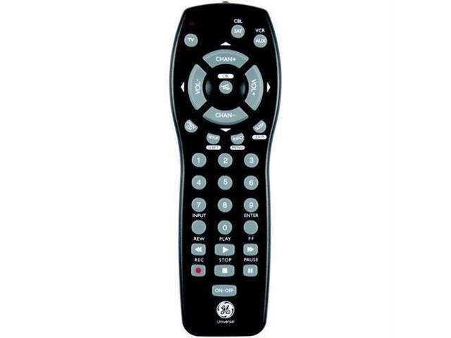 GE 24991 3 Device Universal Remote Control, Black - Newegg.com