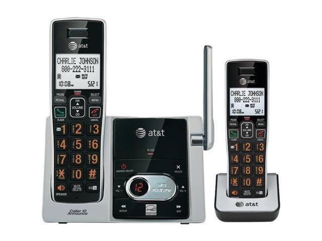 AT&T 4 Handset Cordless Answering System with Caller ID/Call Waiting ...