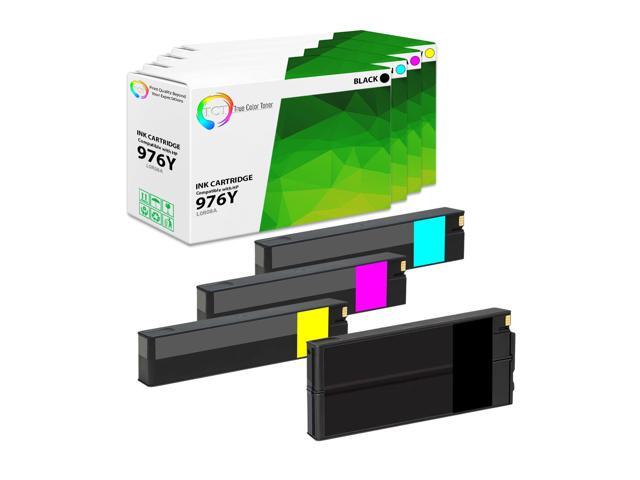 True Color Toner 976Y Ink Cartridge 4 Pack - Premium Compatible ...