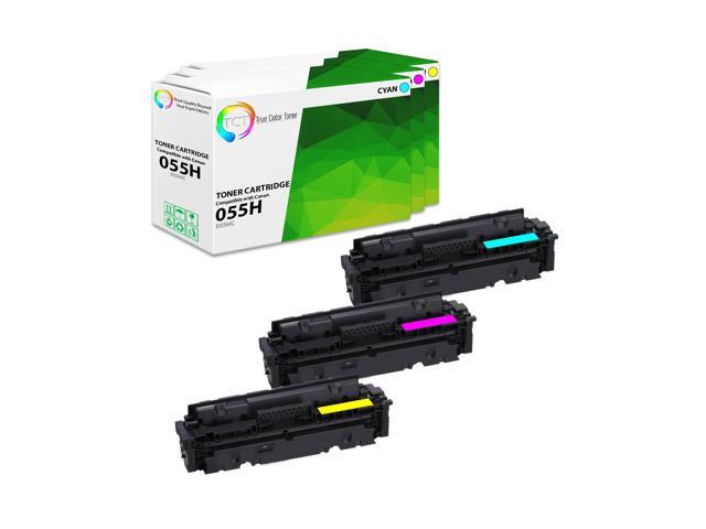 True Color Toner 055H Color Toner Cartridge 3 Pack - Premium Compatible ...