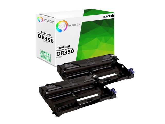 True Color Toner DR350 Drum Unit 2 Pack- Premium Compatible Replacement ...