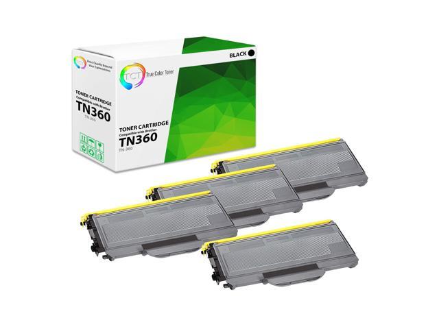 True Color Toner TN360 Toner Cartridge 4 Pack - Premium Compatible ...