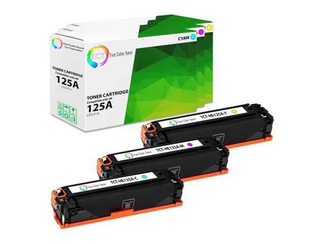 True Color Toner 125A Color Toner Cartridge 3 Pack - Premium Compatible ...