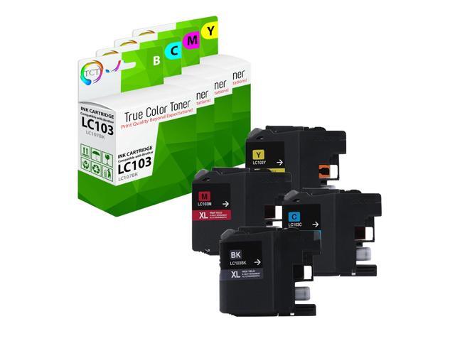 TCT LC103 Ink Cartridge 4 Pack - Premium Compatible Replacement for ...