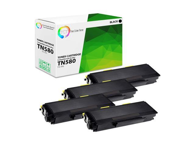 True Color Toner TN580 Toner Cartridge 4 Pack - Premium Compatible ...