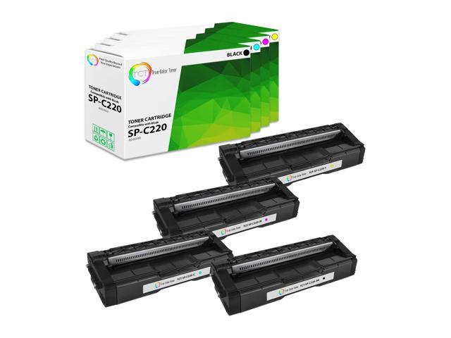 True Color Toner SP220 Toner Cartridge 4 Pack - Premium Compatible ...